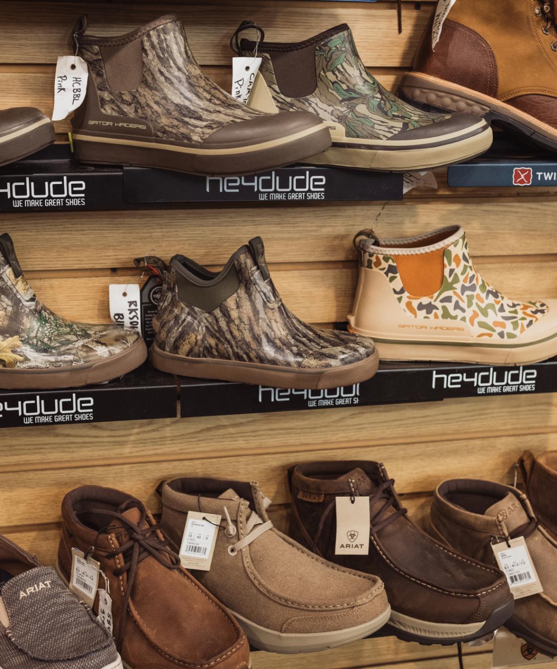 Footwear And More | Anderson's General Store